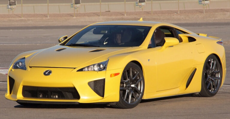 Lexus LFA (credit Wikipedia Commons)